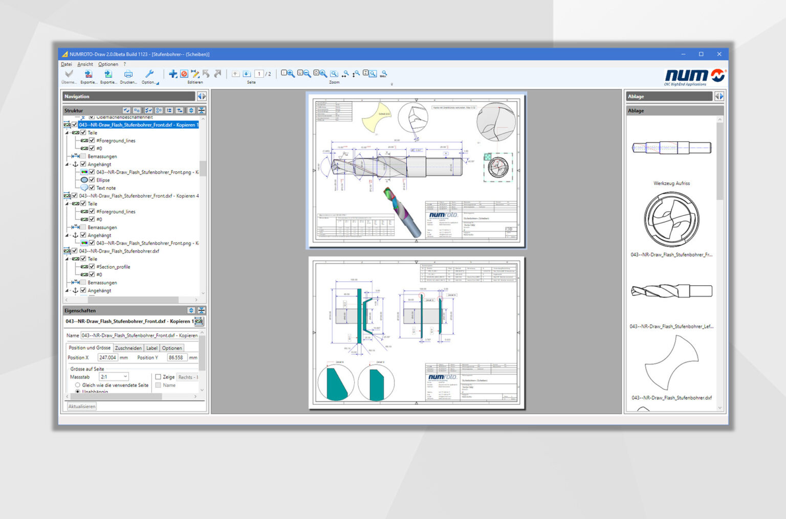 NUM control & software - Hawema Werkzeugschleifmaschinen GmbH