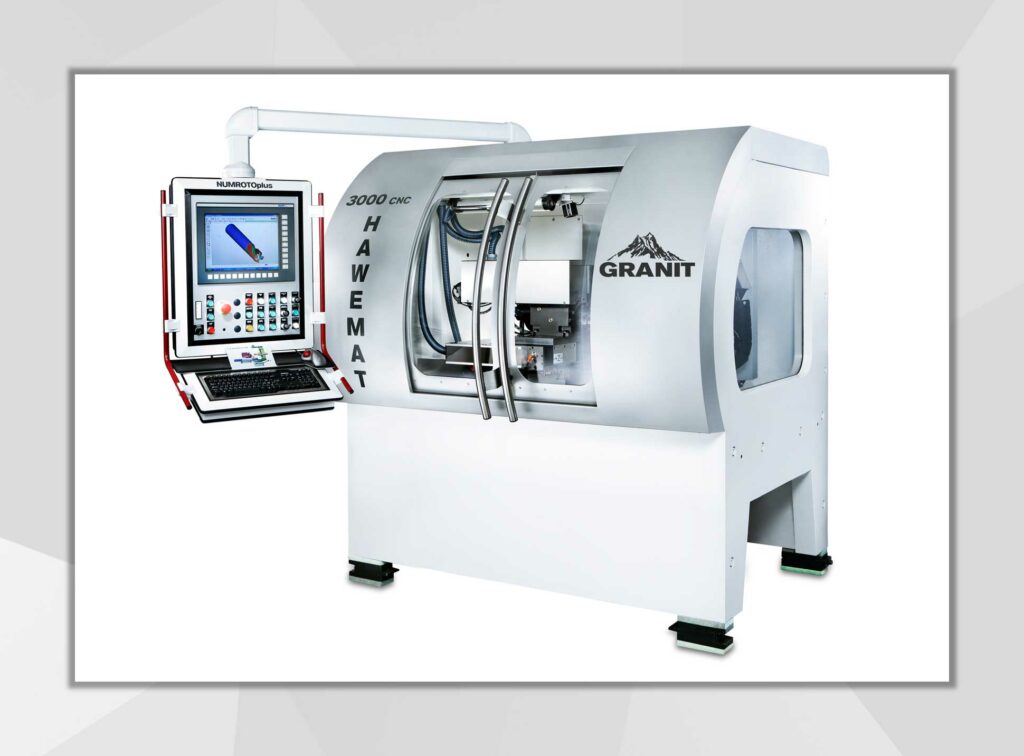 HAWEMAT H3000 Granite5-Axis-CNC Tool grinding machine - Hawema ...